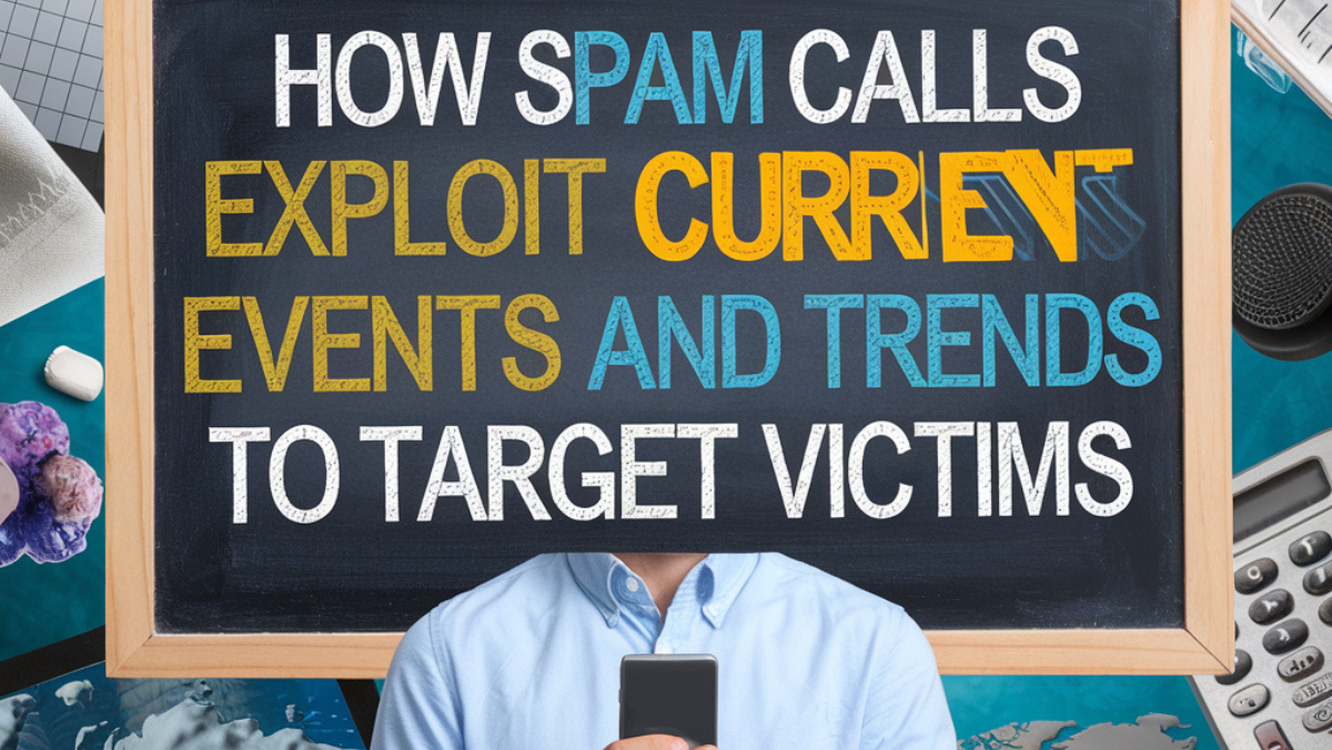 How Spam Calls Exploit Current Events and Trends to Target Victims.
