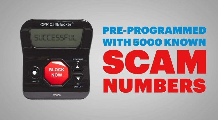 CPR V5000 Call Blocker for landline and Stop Nuisance Calls.