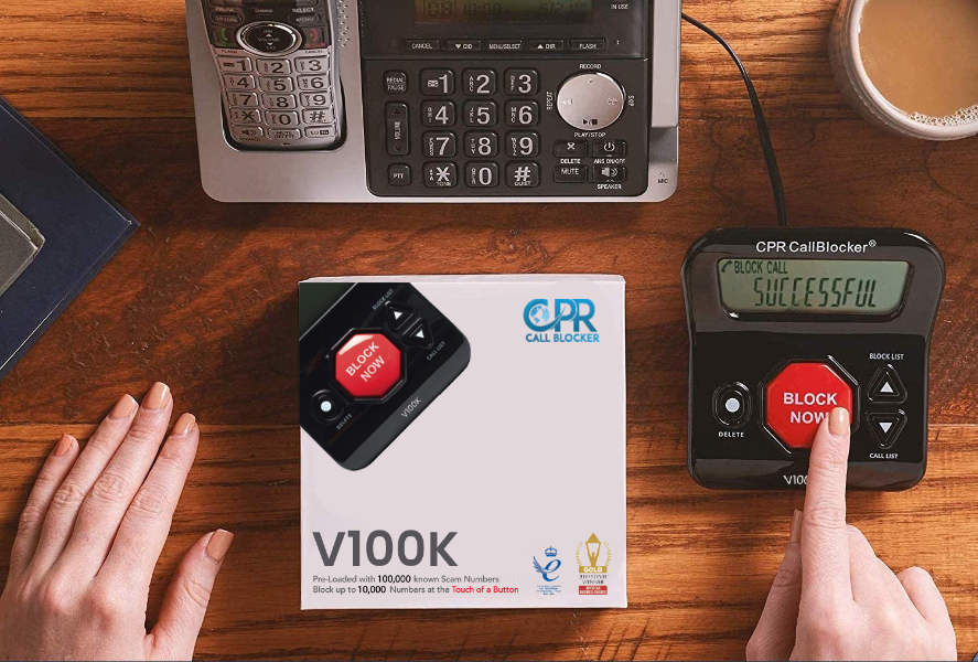 CPR V100K Call Blocker for Landline Phones.
