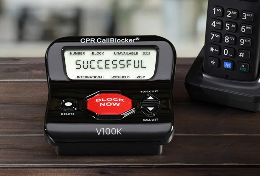 CPR V100K Call Blocker for Landline Phones USA #1 Call blockers for ...